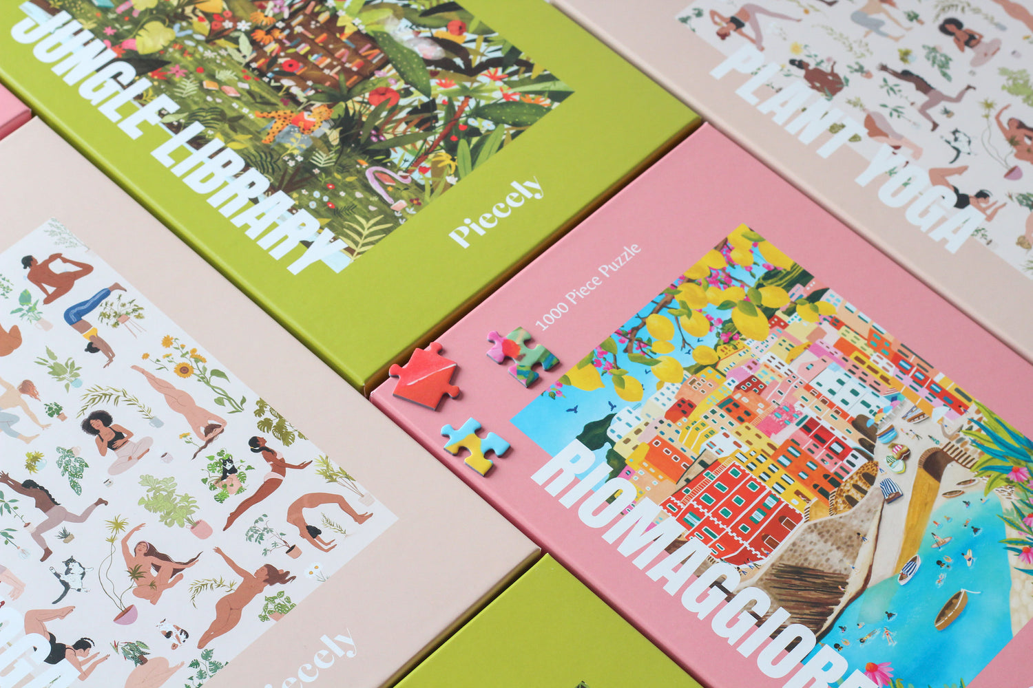 Piecely Puzzles - modern puzzles for adults