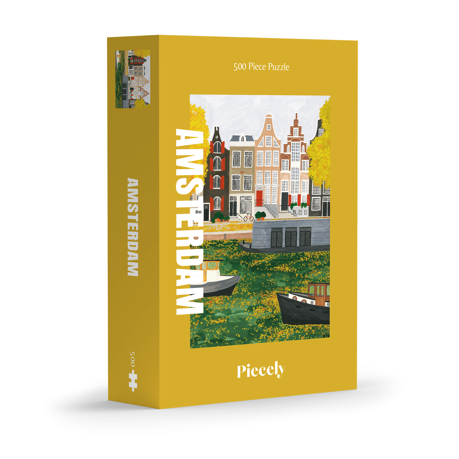 Piecely Amsterdam Puzzle, 500 Pieces